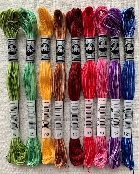 Art. 107 DMC Broder Spécial nr 25 - Navnegarn m/farveskrift