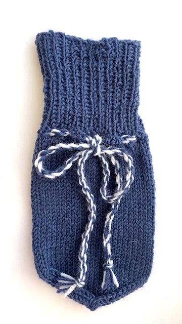 Opskrift til Sparkedragt - Djævlehue - Baby vante - Baby sok